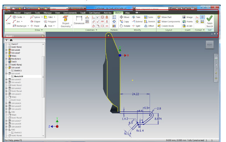 Como fazer configuração padrão do Ribbon no Inventor 2014 - Render ...